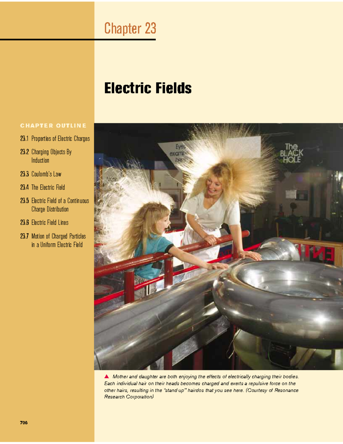 Fizik 2sınav - this file helps your exams - Chapter 23 Electric Fields C H A P T E R O U T L I N ...