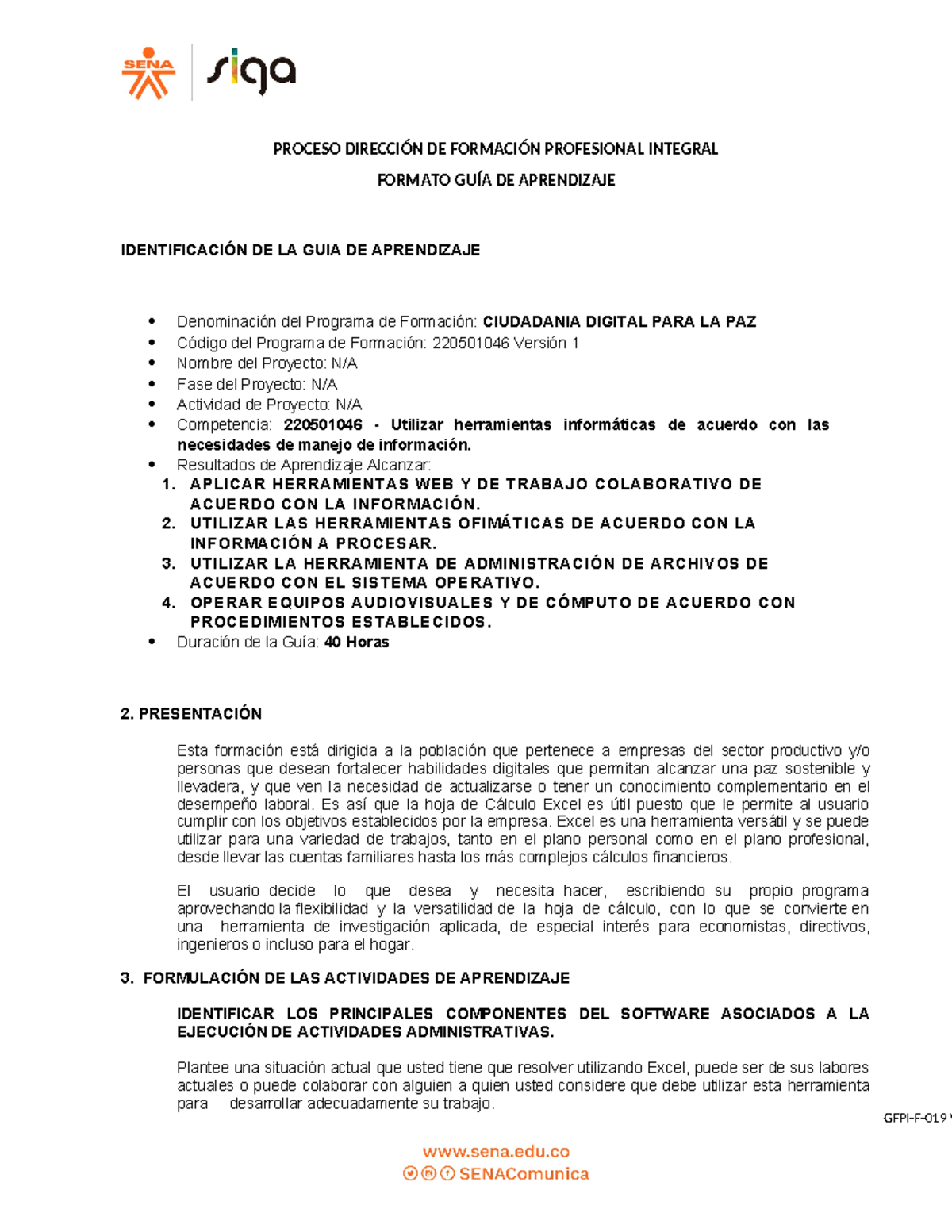 5. Nuevo GFPI-F-019 GUIA DE Aprendizaje (1) - PROCESO DIRECCIÓN DE FORMACIÓN PROFESIONAL ...