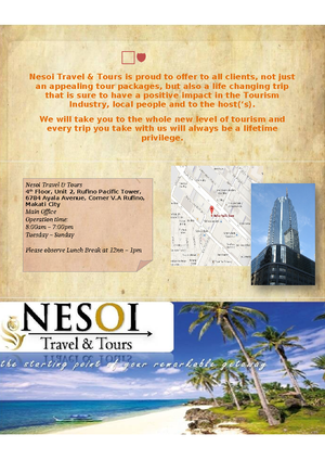Nesoi Final Paper - Introduction Over the past decades, traveling has ...
