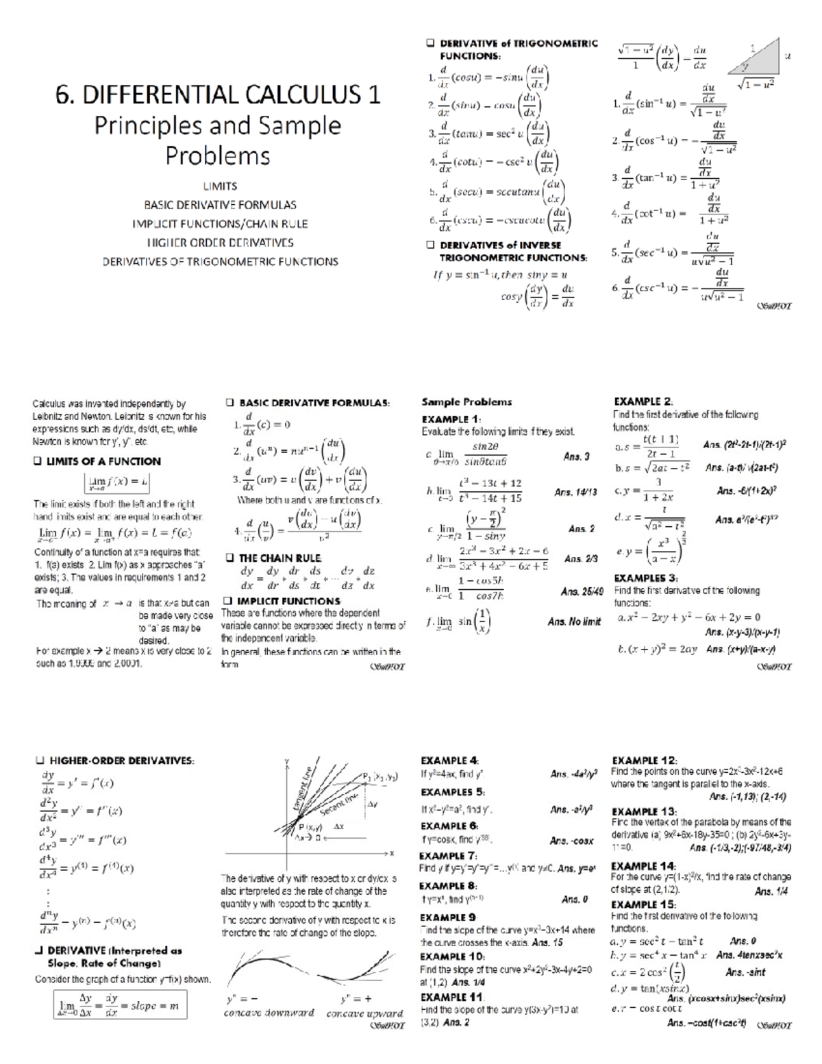 Difcal-1-4 - BS Mechanical Engineering - Studocu