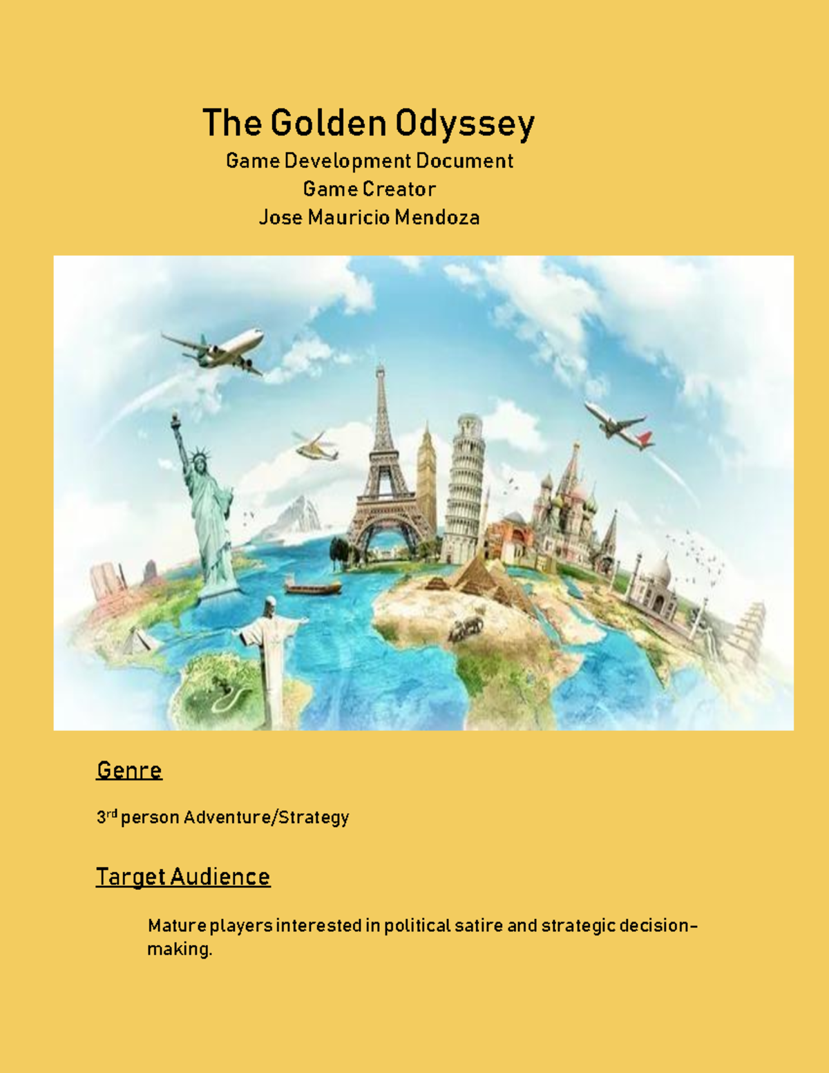 The Golden Odyssey Final (1)-1 - The Golden Odyssey Game Development ...