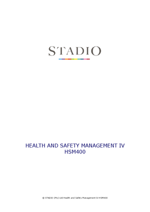 2024 Referencing Guide - © STADIO (Pty) Ltd. No part of this ...