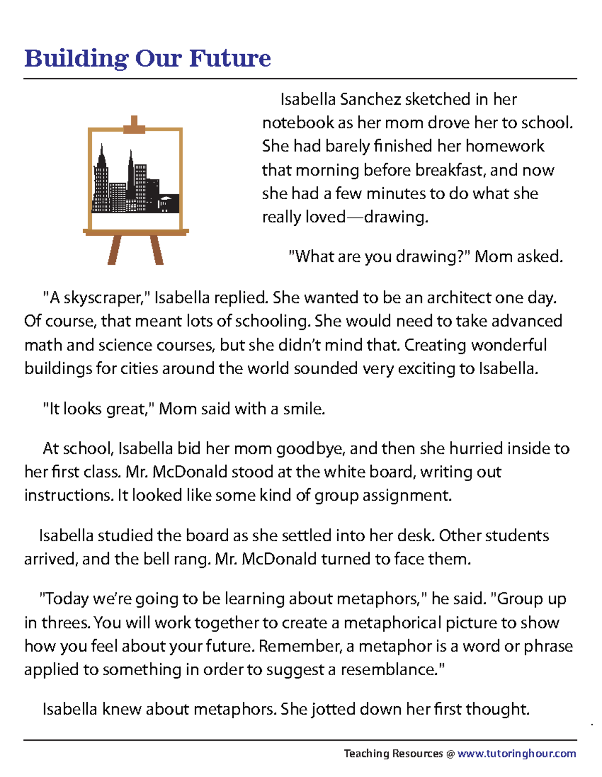 Building-future - Building Our Future Teaching Resources @ tutoringhour Isabella Sanchez ...