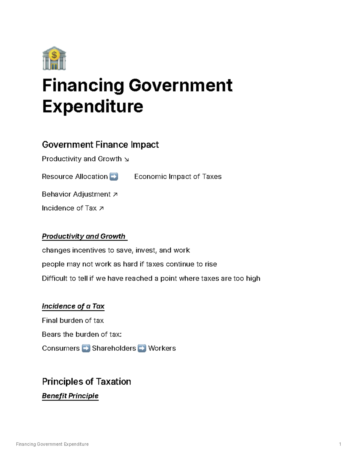Financing Government Expenditure - 🏦 Financing Government Expenditure ...