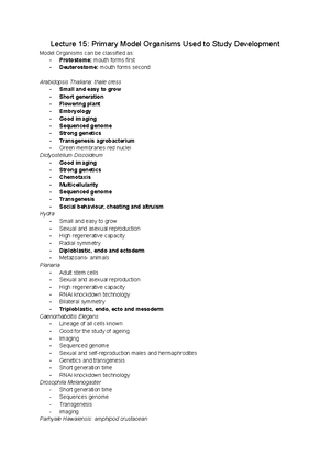 summary learning ojs - GENES, EVOLUTION, DEVELOPMENT Importance of ...