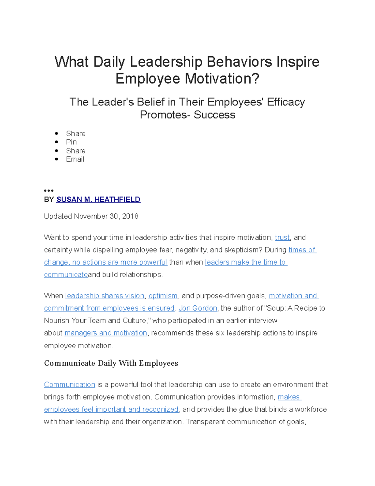 What Daily Leadership Behaviors Inspire Employee Motivation - What ...