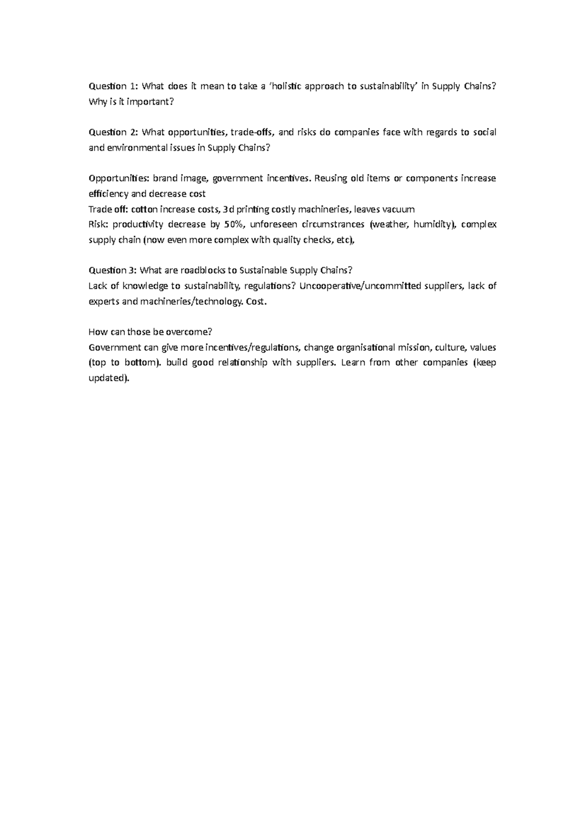 Tutorial 9 - MGMT30011 - Unimelb - Studocu