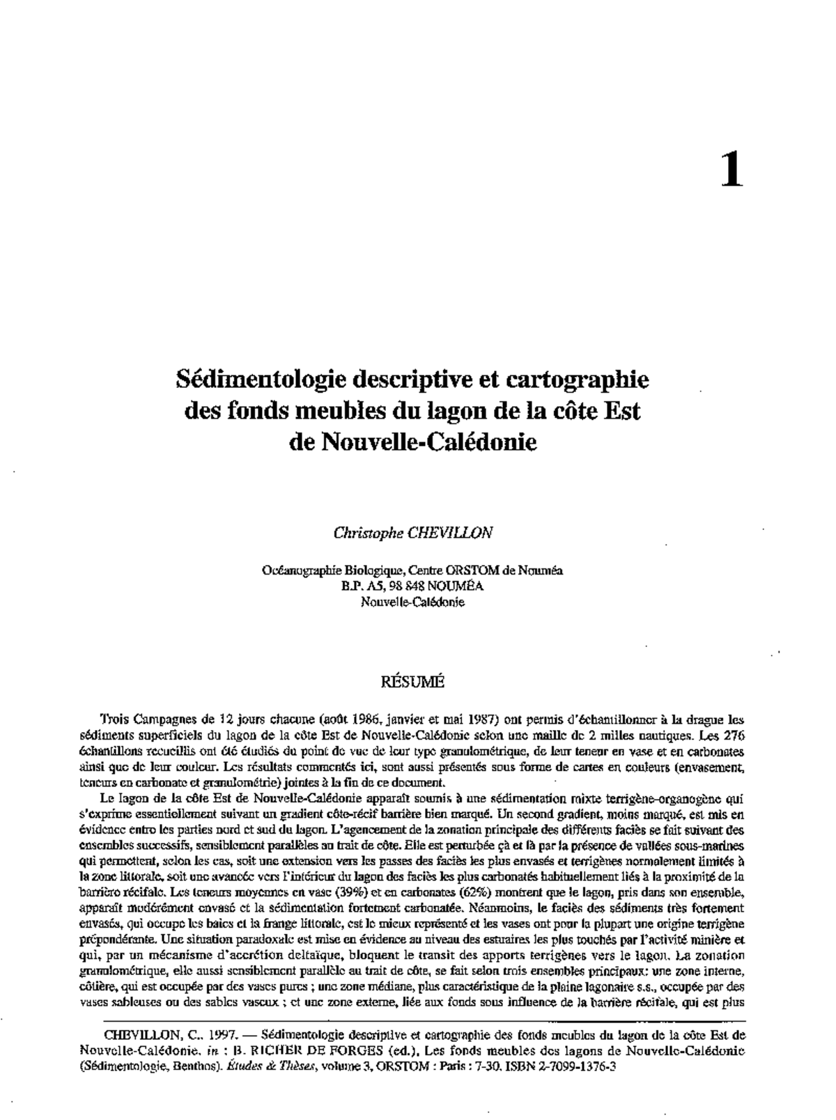 Sédimentologie études de cas 01 - 1 S6dimentologie descriptive et ...