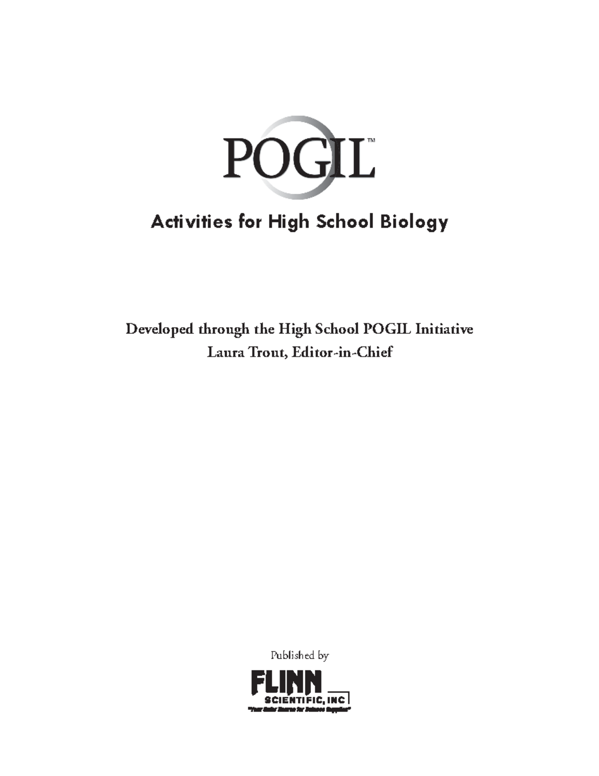 Pogil - Index - Activities for High School Biology Developed through ...