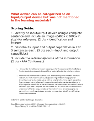2.3.1.1 Computer Technology - Living in the IT era - Studocu