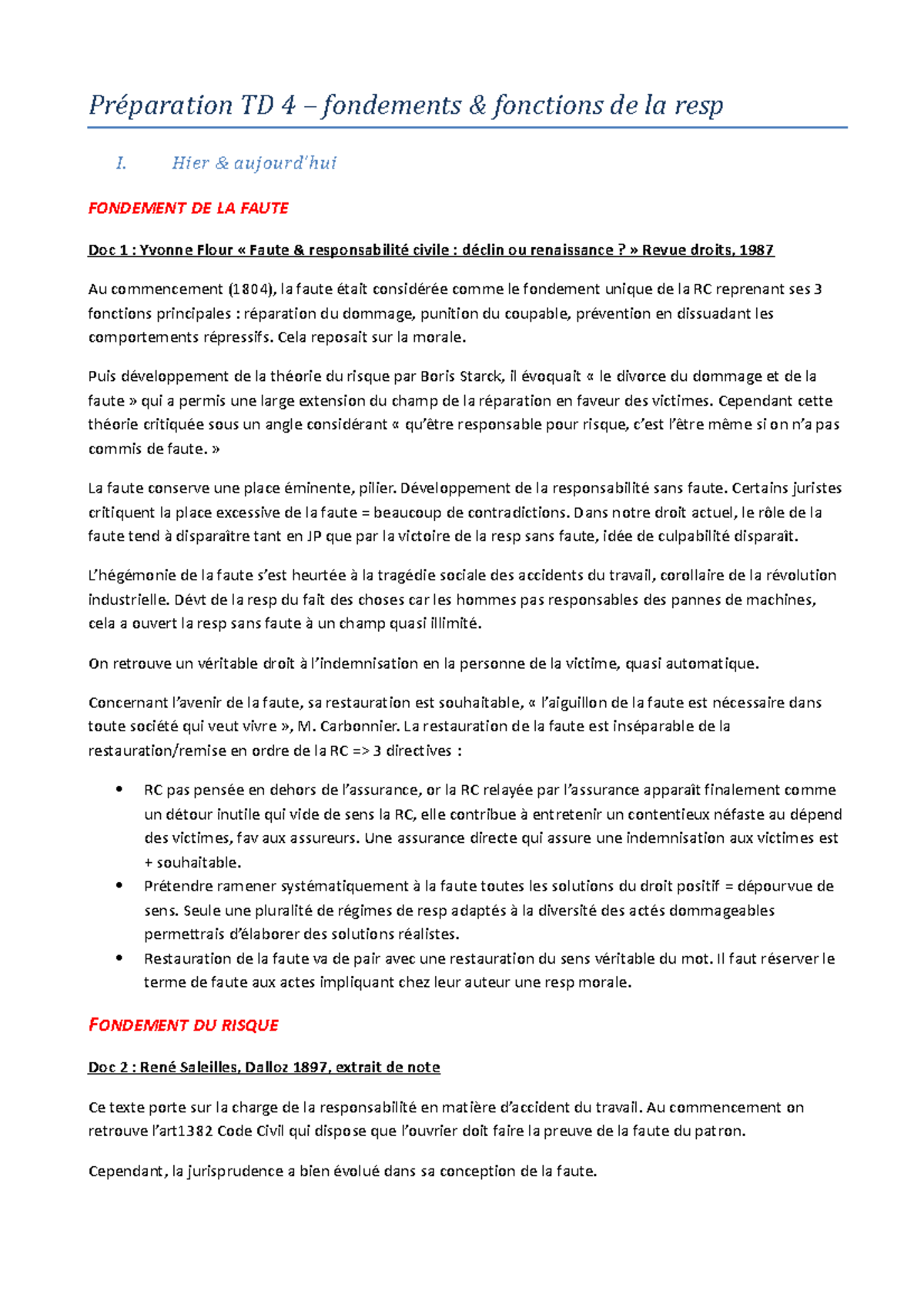 Préparation TD 4 commentaire d'article - Préparation TD 4 – fondements ...
