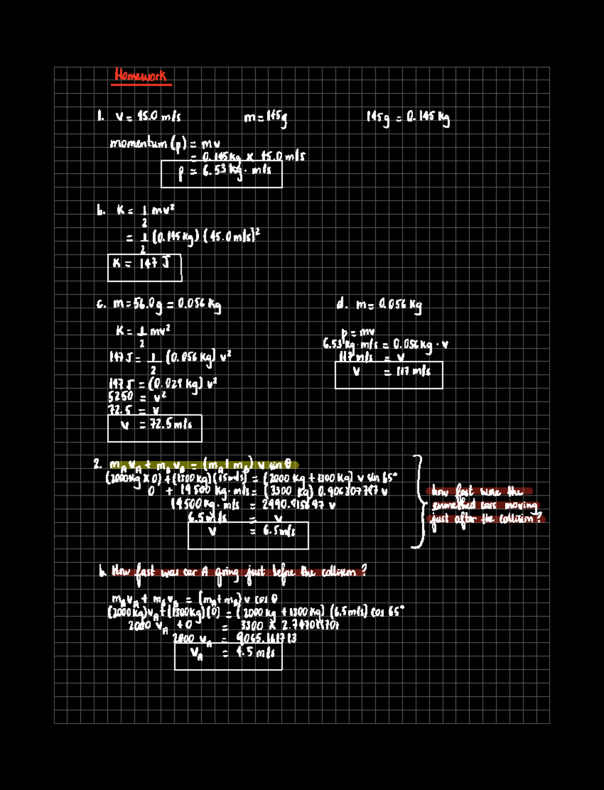 Chapter 8 Practice Problems - PHY 2053 - Studocu