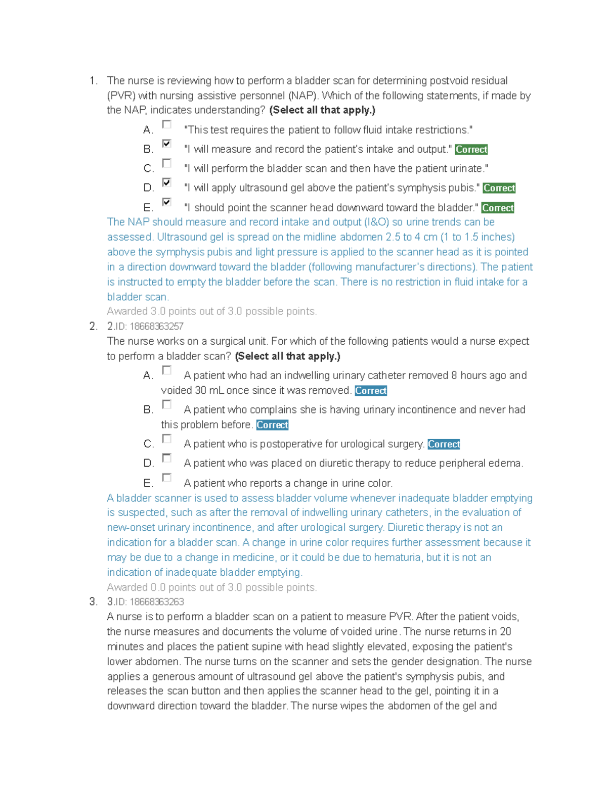 Urinary catherization 4 - The nurse is reviewing how to perform a ...