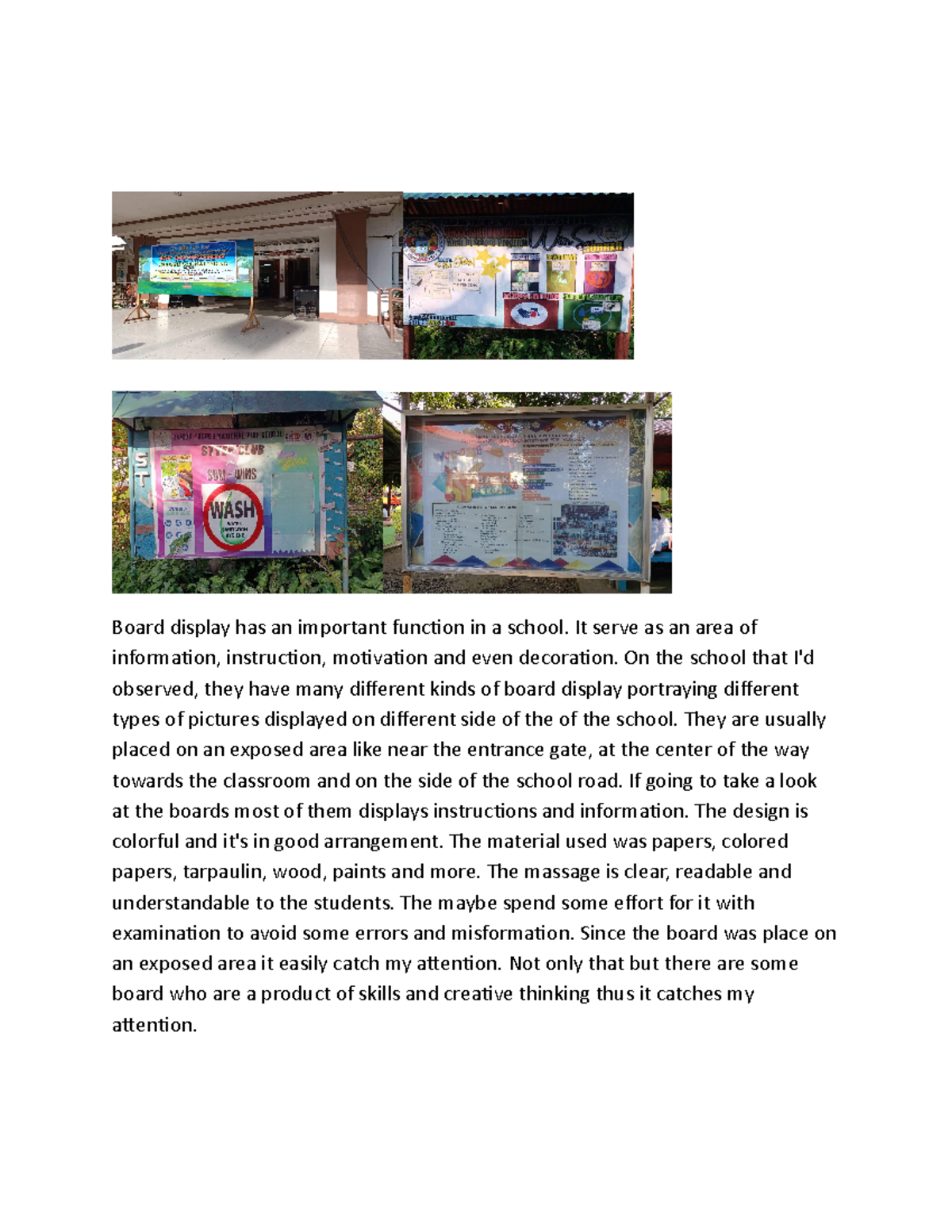 Board-display - Board display and description - Board display has an ...