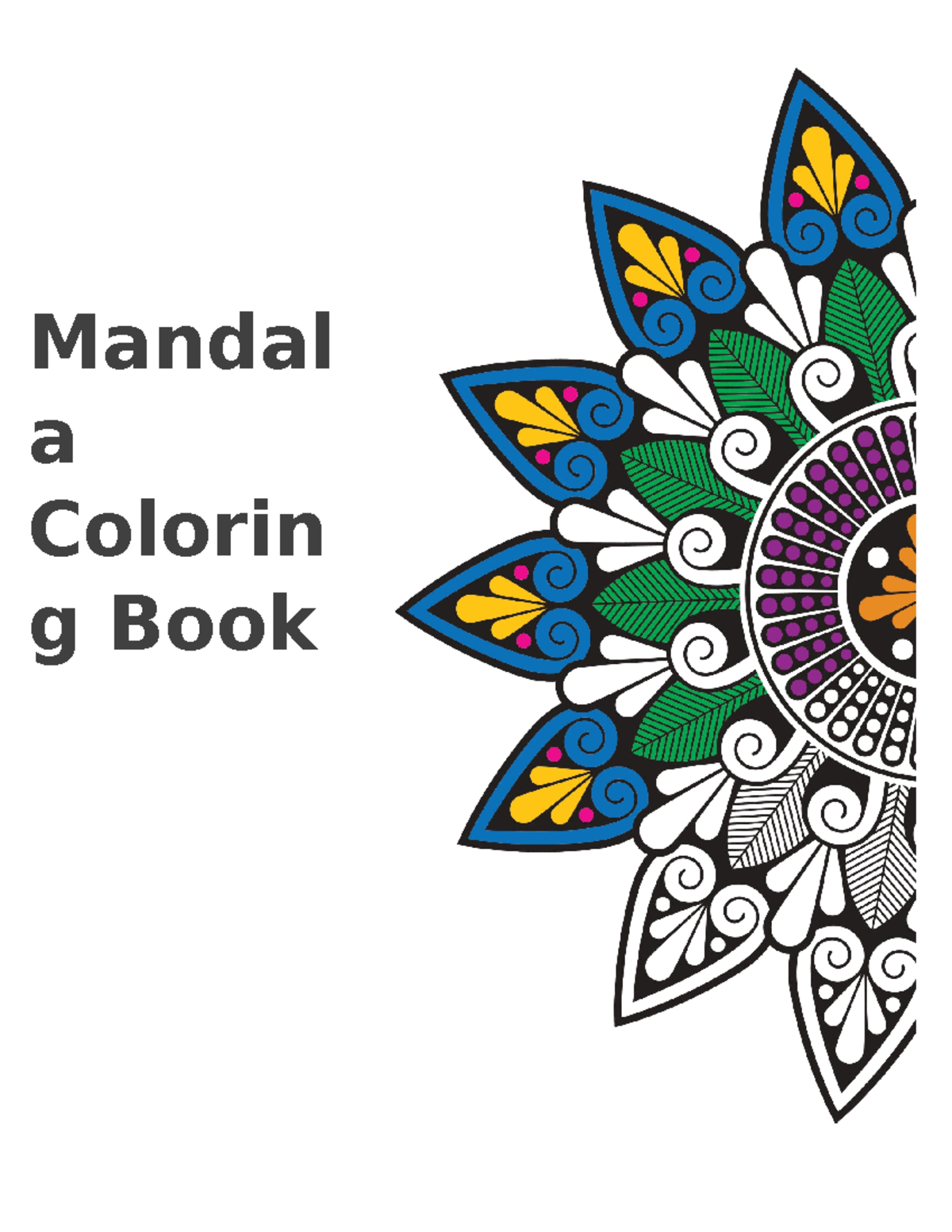 Mandala coloring book - ACMP311 - Mandal a Colorin g Book - Studocu