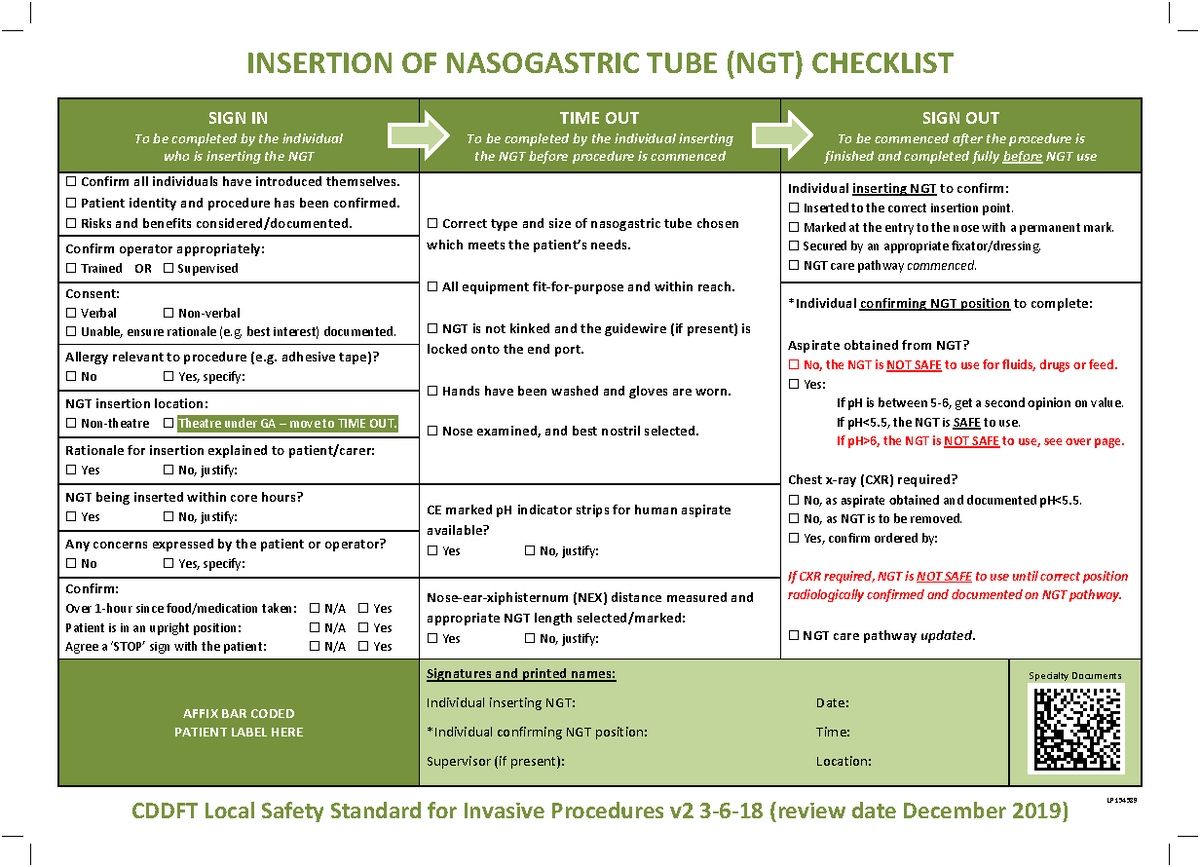 Inbound 6932972671873207294 - INSERTION OF NASOGASTRIC TUBE (NGT ...