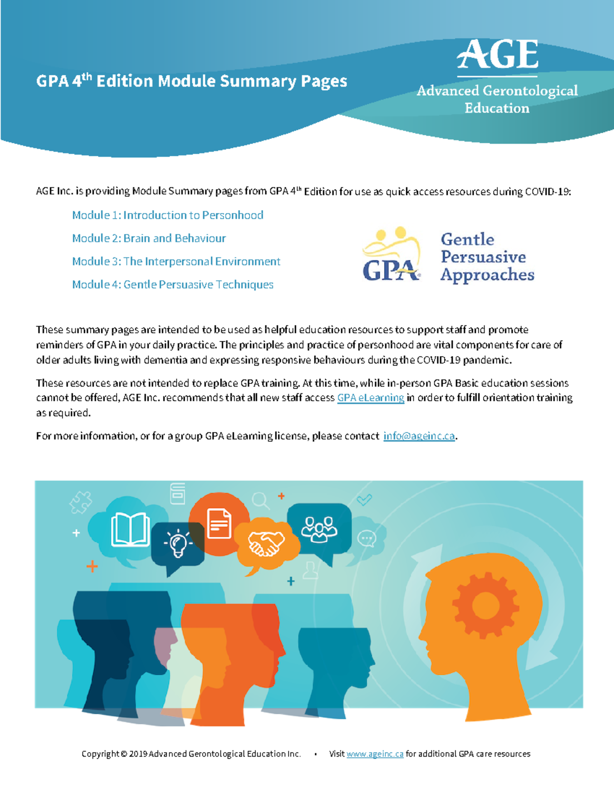 GPA-4th ED Module Summarypages April 2020 - GPA 4 th Edition Module ...