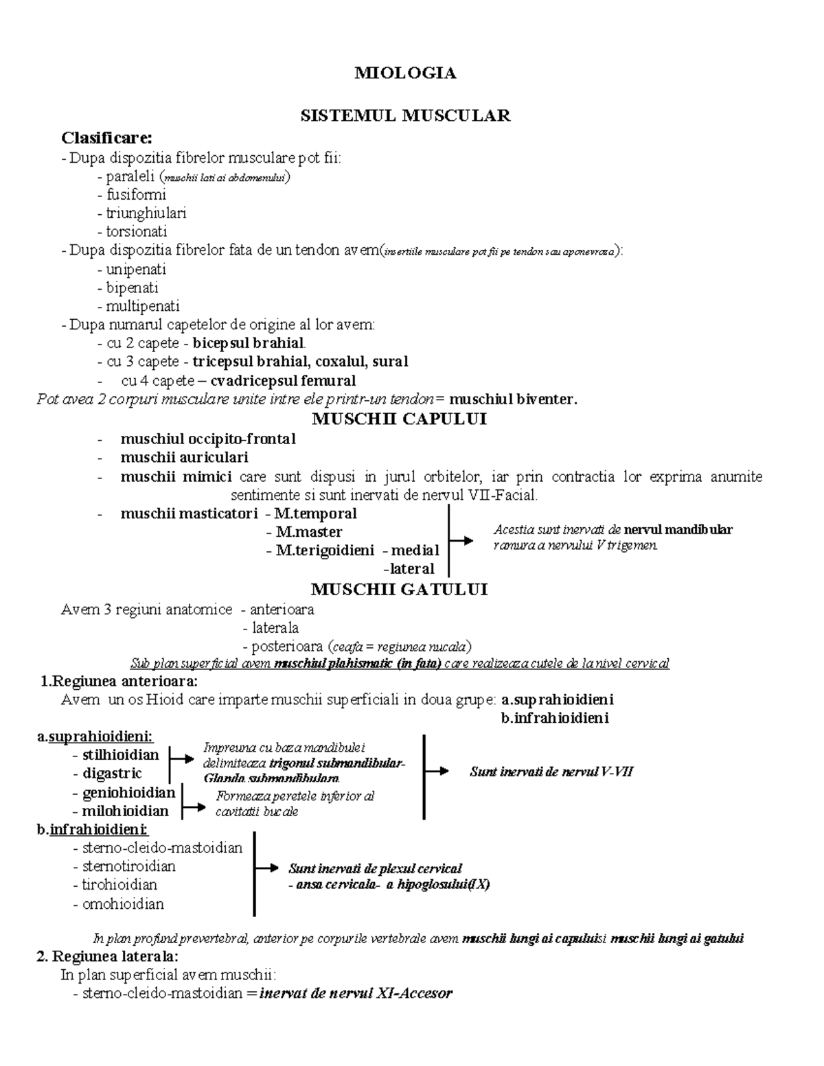 Documents - Poze - Impreuna cu baza mandibulei delimiteaza trigonul ...