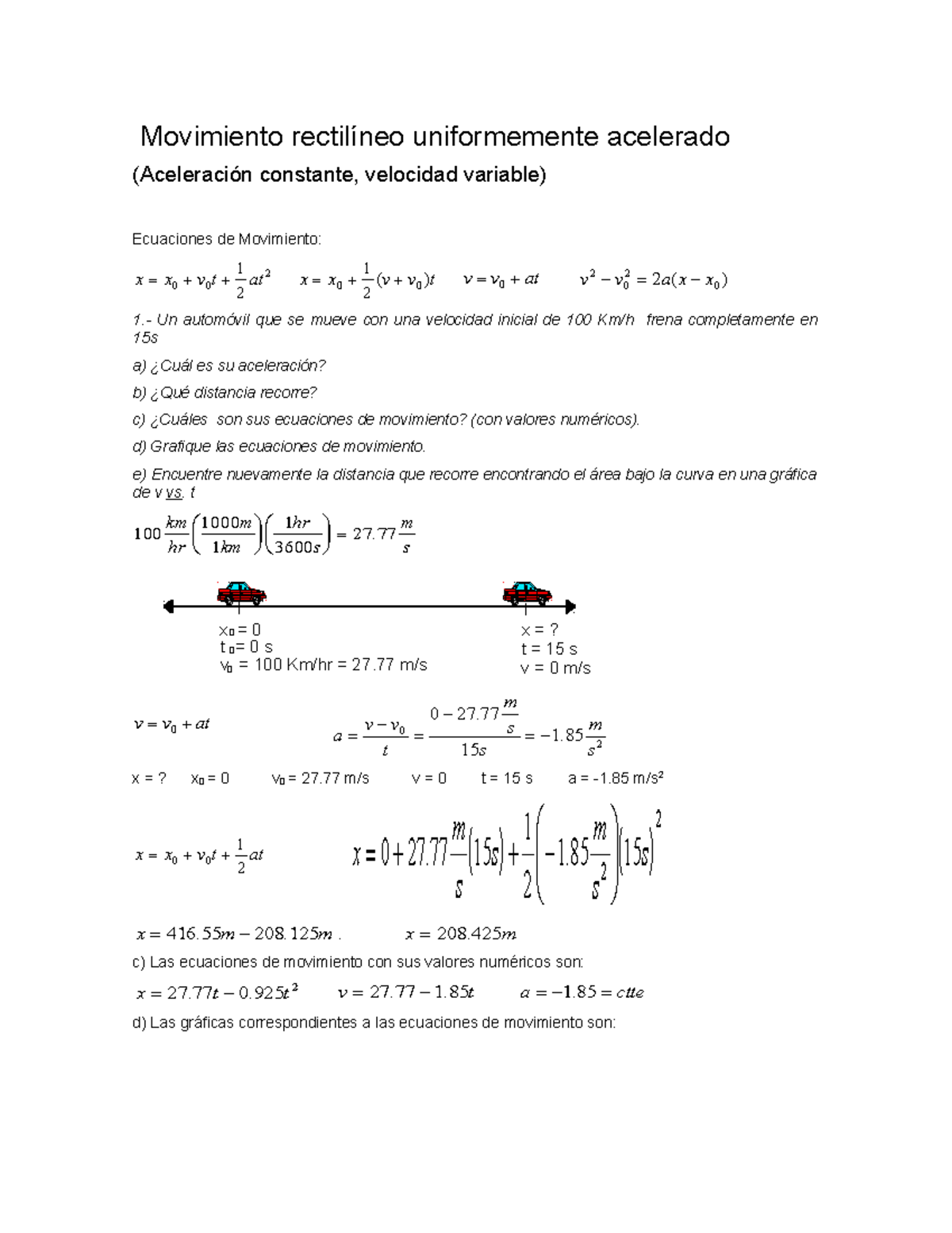 Taller-1-numero-1-fisica-mrua compress - Movimiento rectilíneo ...