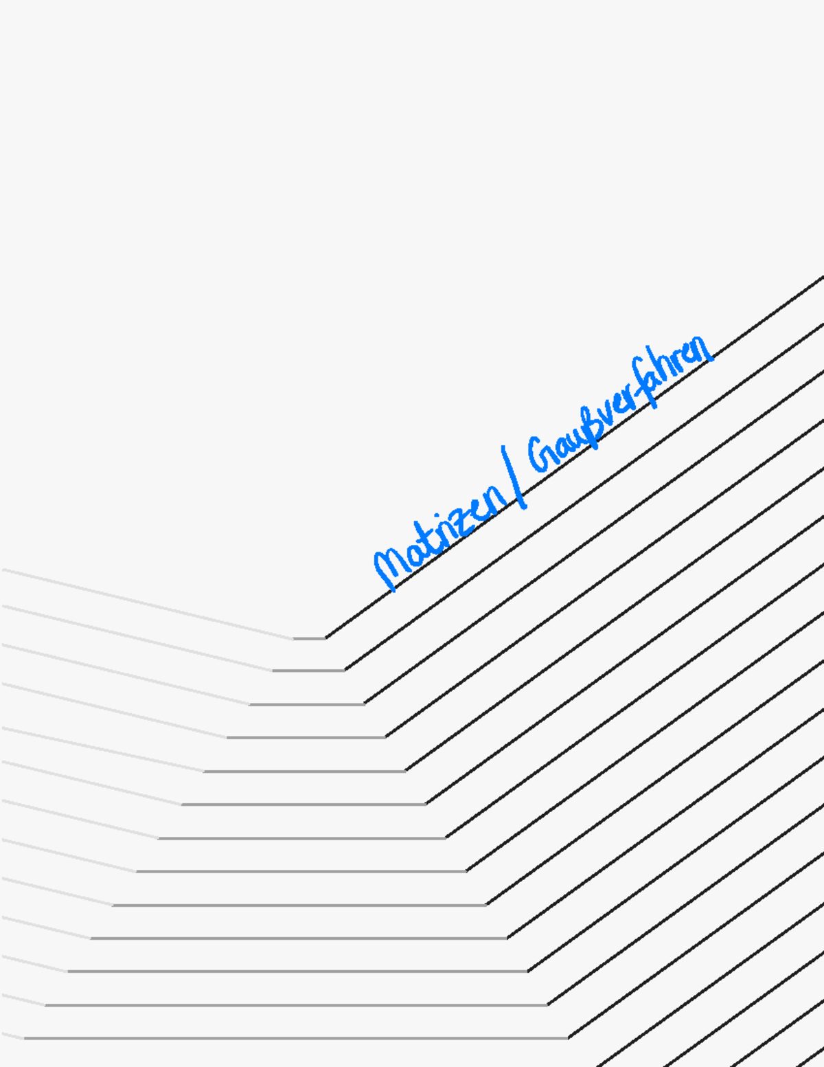 Matrizen- Gaußverfahren - Warning: Error during font loading: XMLHttpRequest is not defined ...