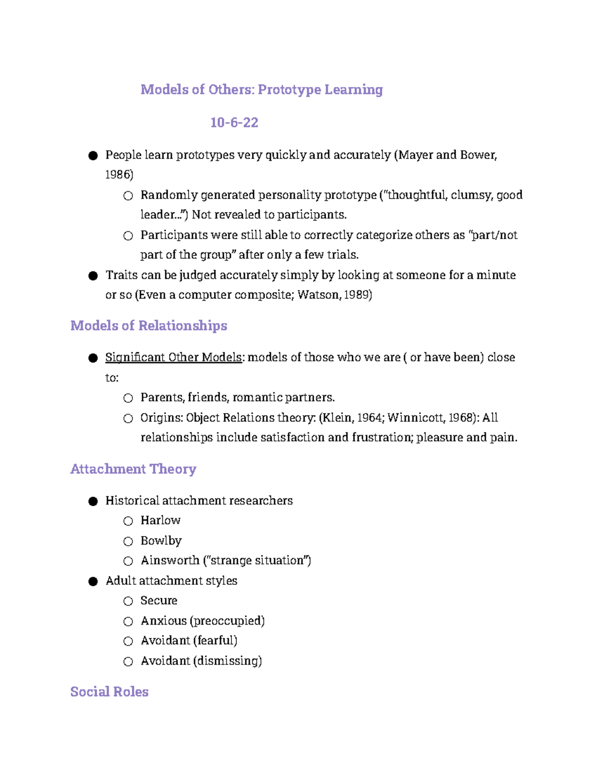 Models of Others Prototype Learning - Models of Others: Prototype ...