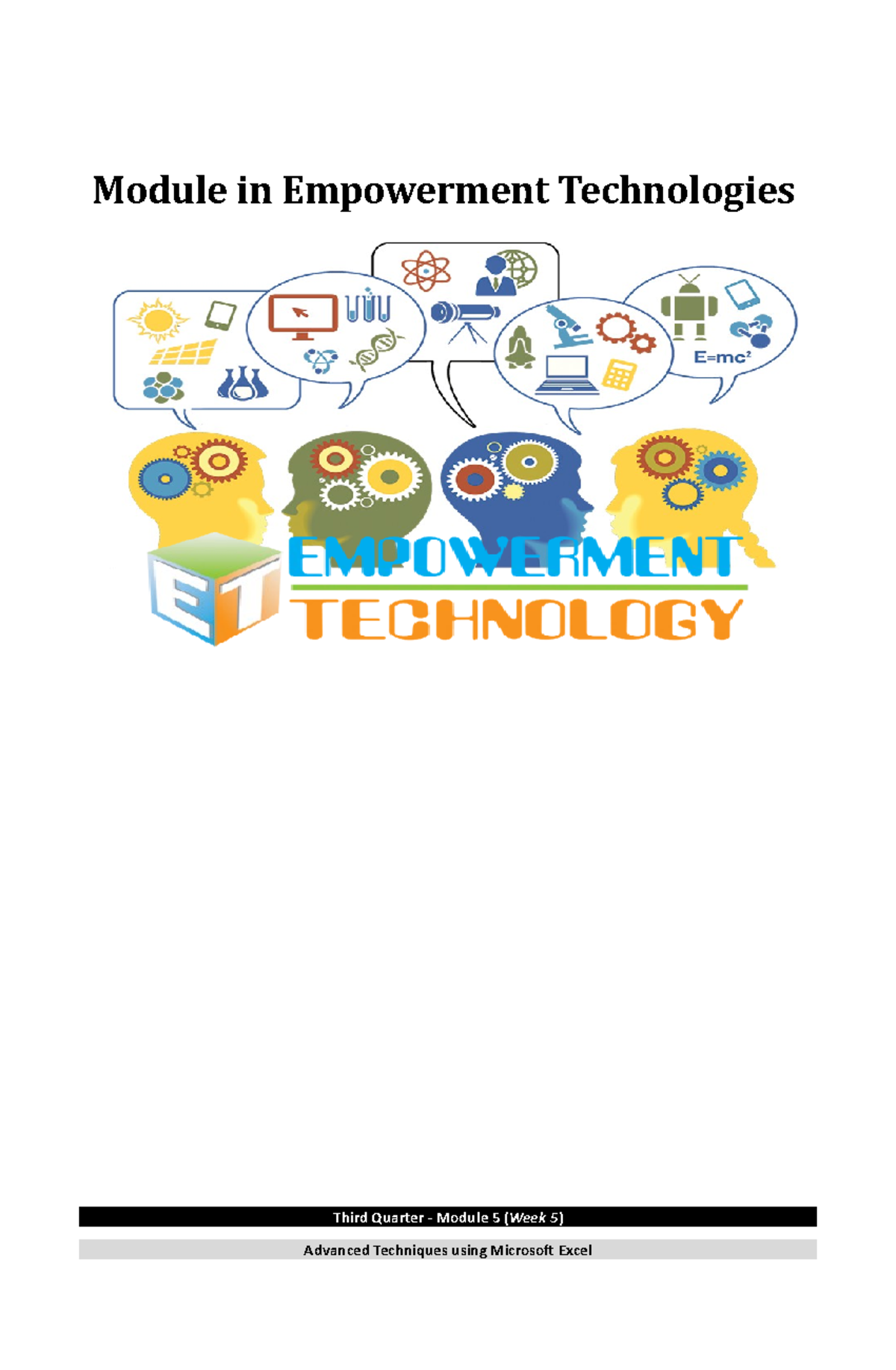 Empowerment Technologies-Q3 - Module in Empowerment Technologies Third ...