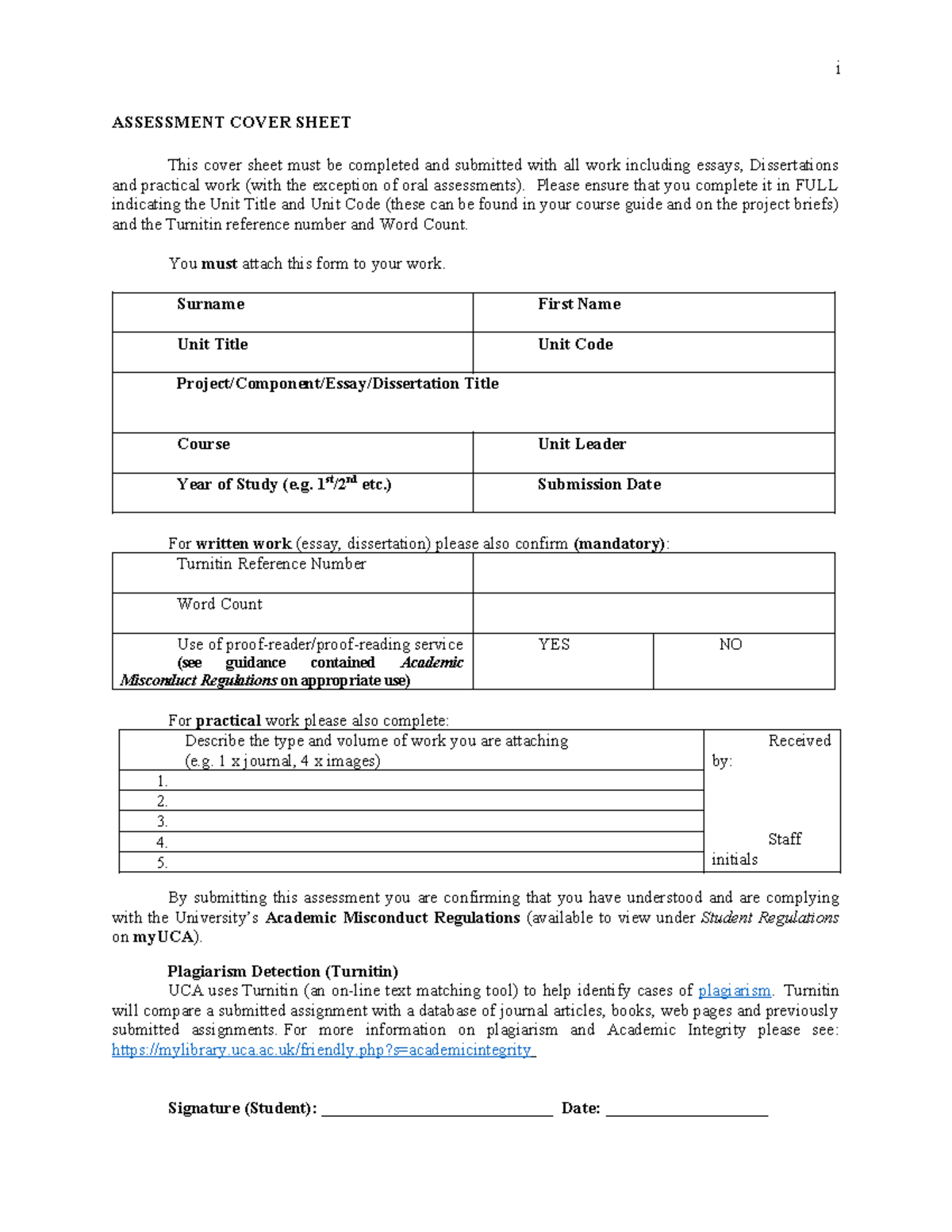 Summative Assesment - it is a practice material - i ASSESSMENT COVER ...