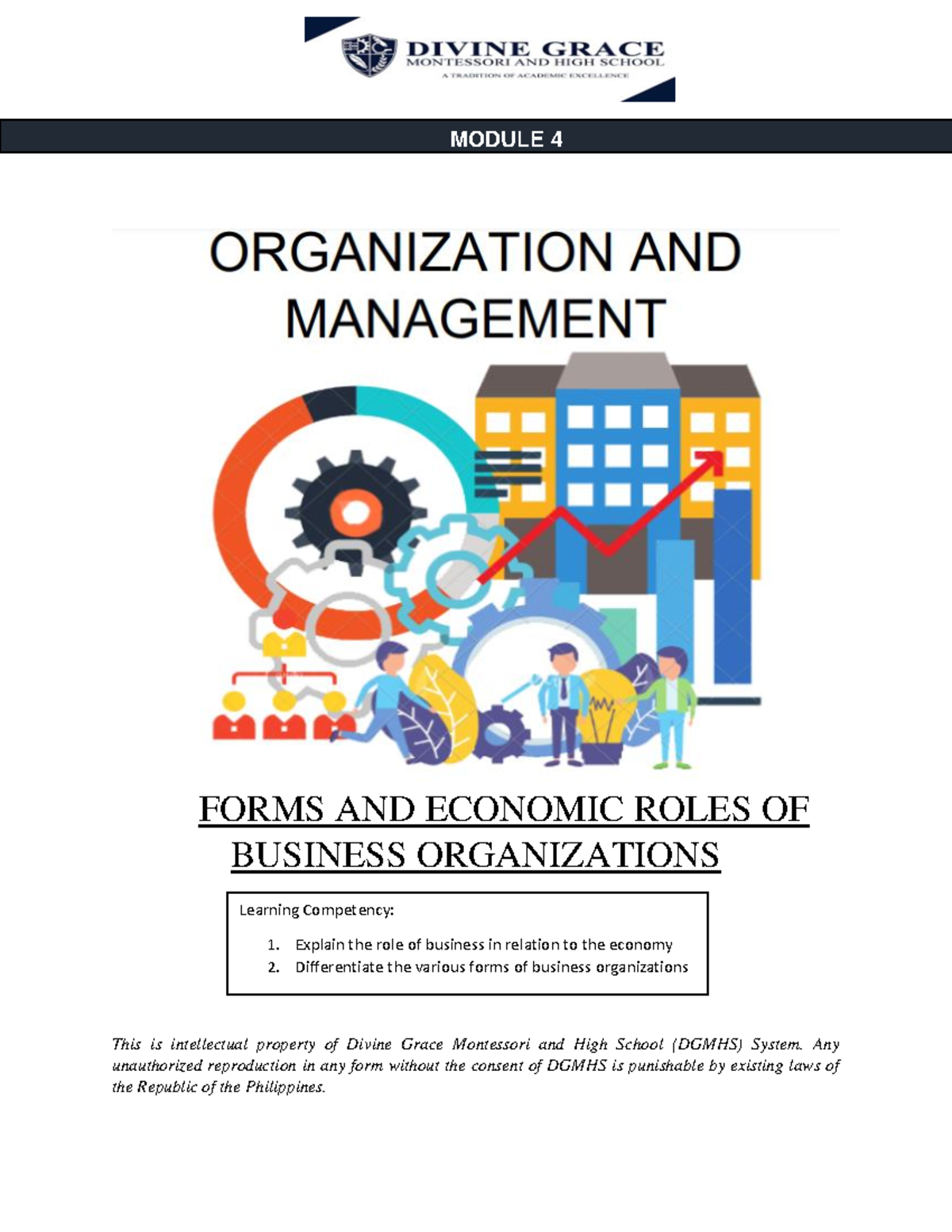 organization and management module 45 for - Psychology - University of ...