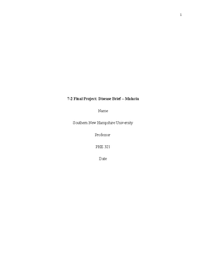 Journal 3-2 - Jessica Esteves 3-2 Journal: Healthy People Goals PHE 321 ...