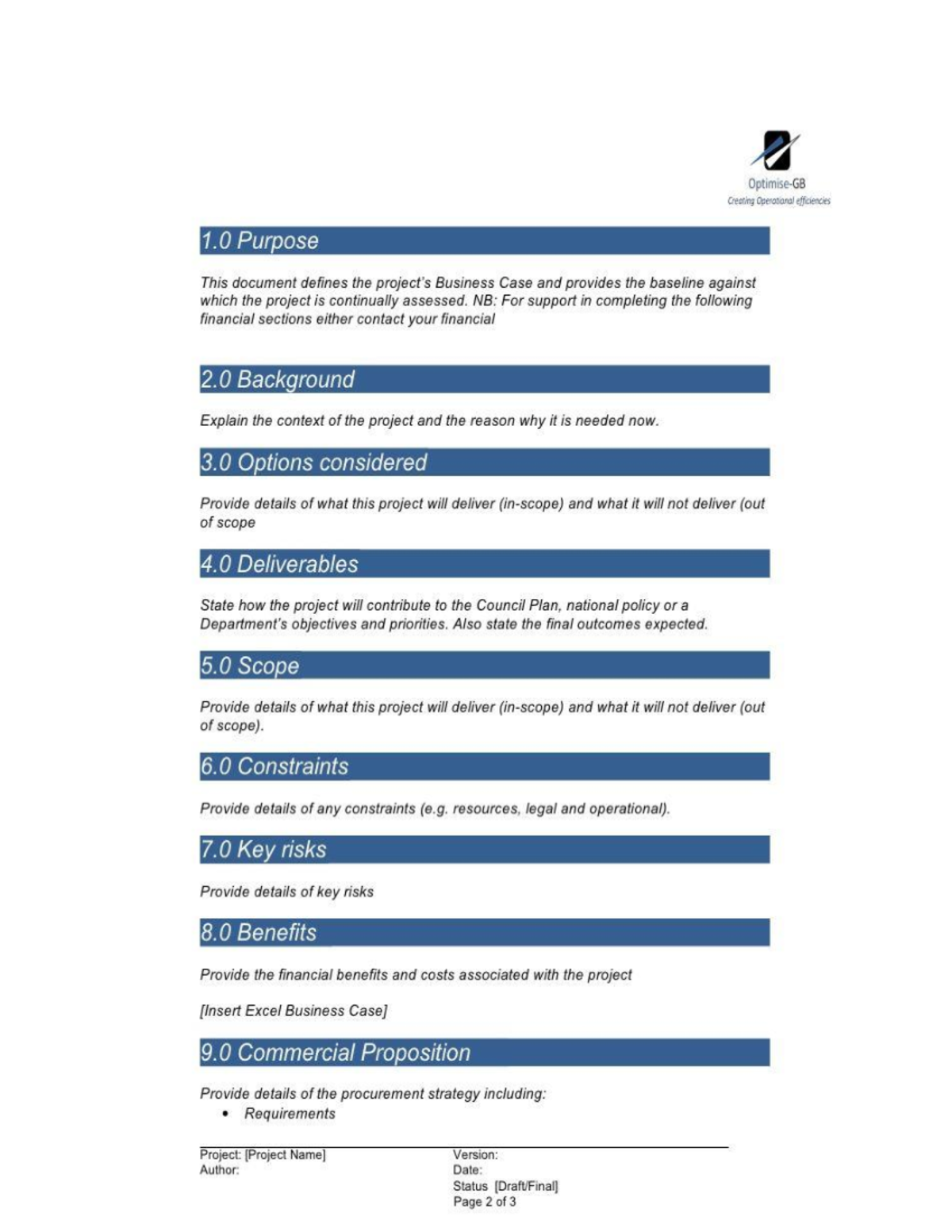 Feasibility study Project justification - Software Project Management ...