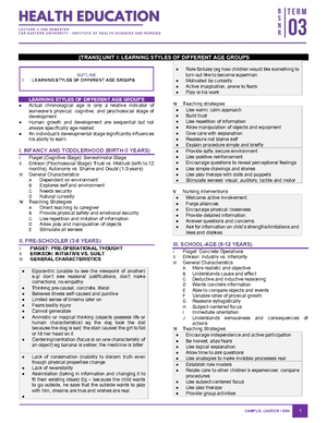 Health EDUC Cognitive-Development-and-Stages-of-Psychosocial ...