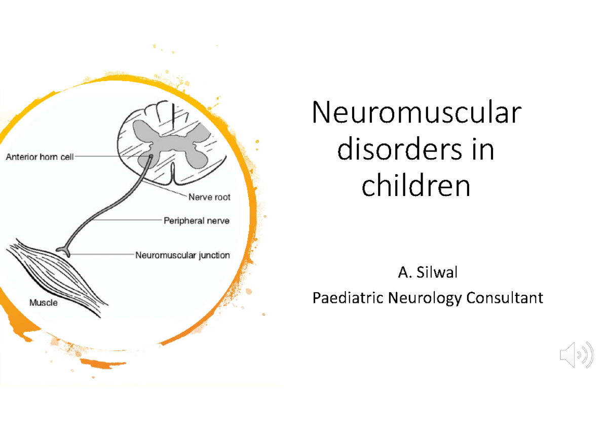 Neuromuscular disorders in children - Neu romu scu lar diso rders in ...