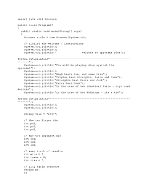 Lab 03 - Instructions - CS 250 Lab 03 Main topics: Fundamentals of Java Modifying Variables User ...