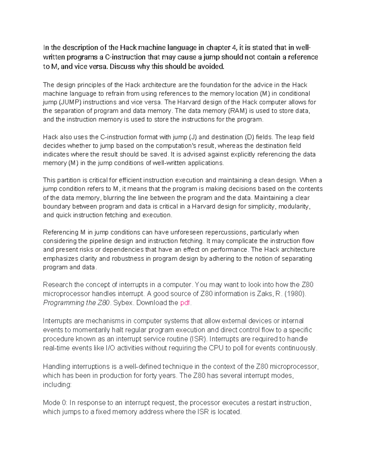 CS 1104 Discussion Forum Unit 6 - In the description of the Hack ...