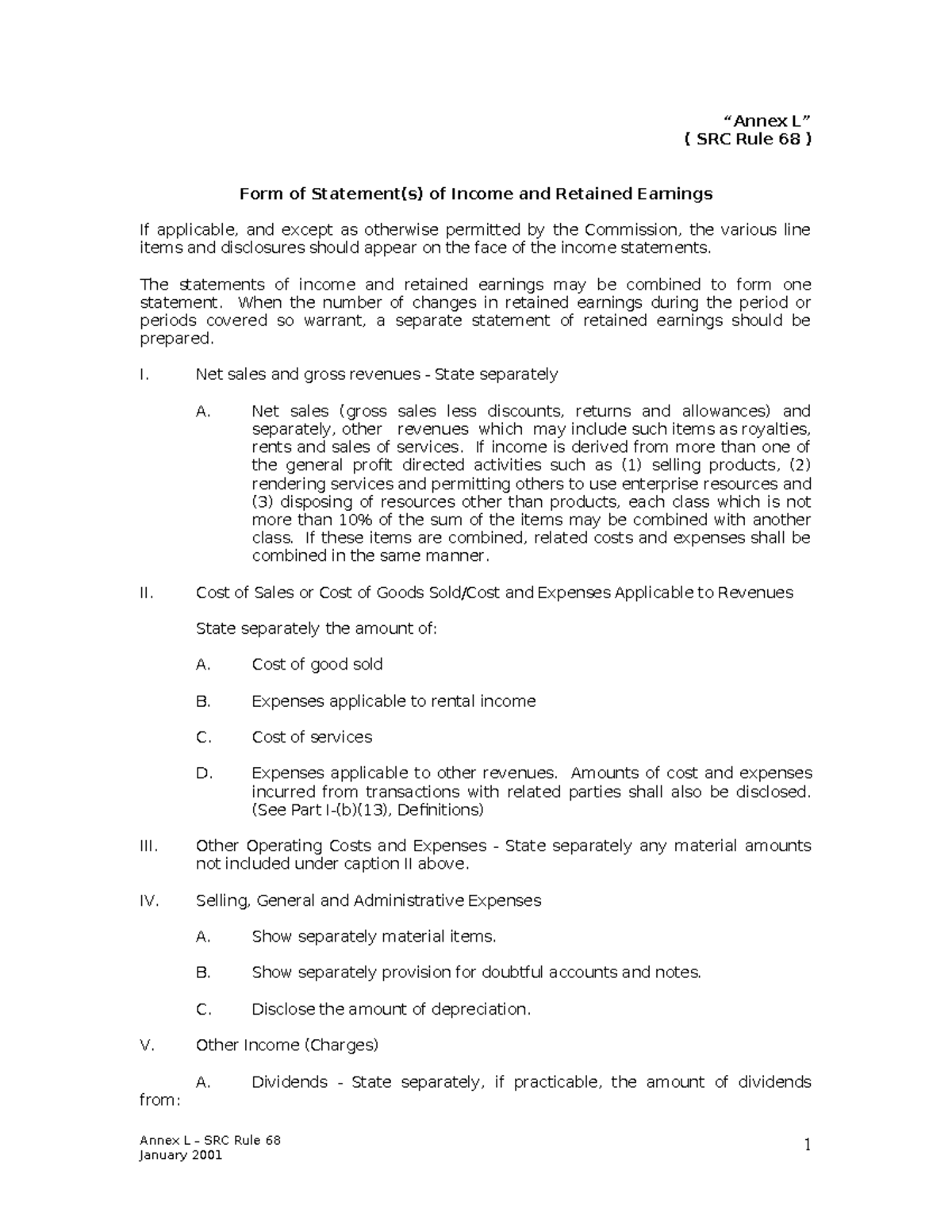 Annex-L - SHE - “Annex L” ( SRC Rule 68 ) Form of Statement(s) of ...