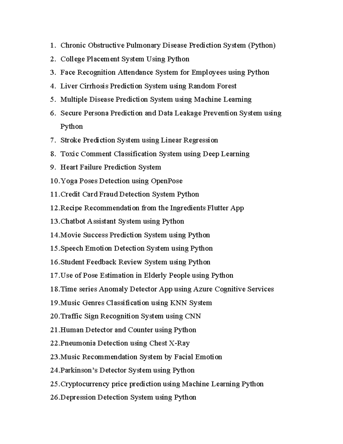 Datascience Project - Chronic Obstructive Pulmonary Disease Prediction ...
