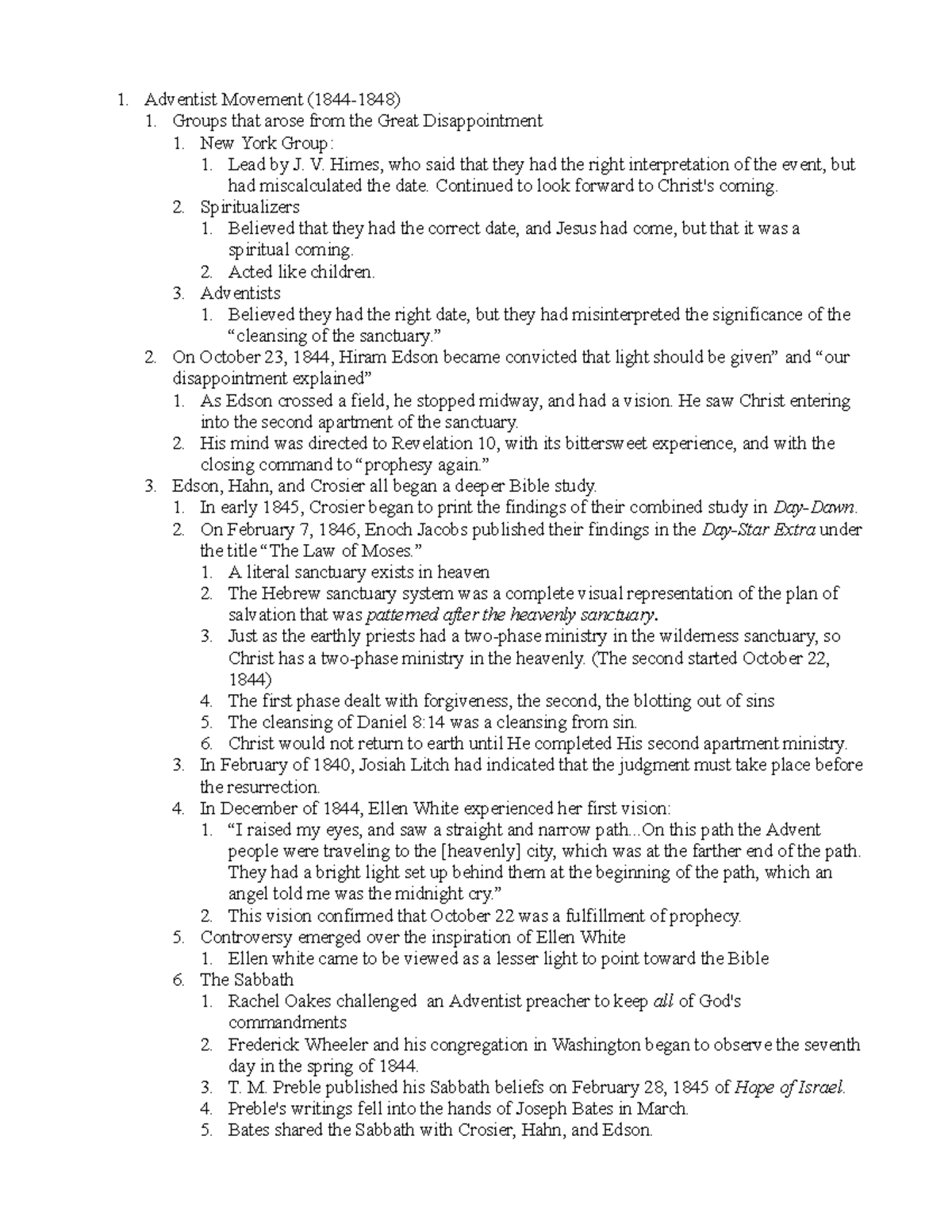 Adventist-movement - English in Christian education - Adventist ...