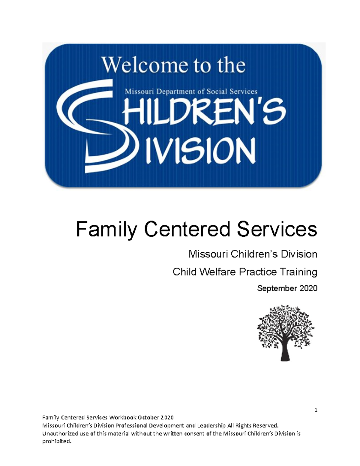 Prevention FCS Workbook 09-2020 - Family Centered Services Missouri ...