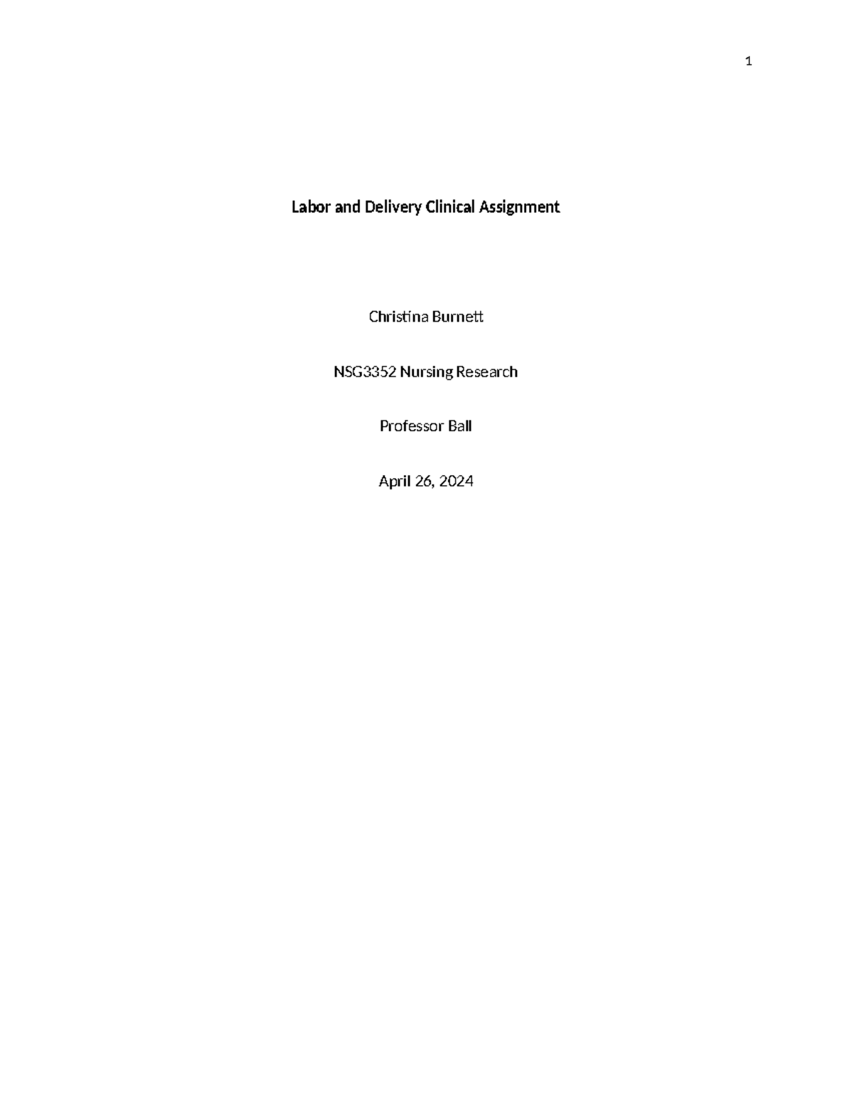 Maternal Infant Labor and Delivery Worksheet - Labor and Delivery ...