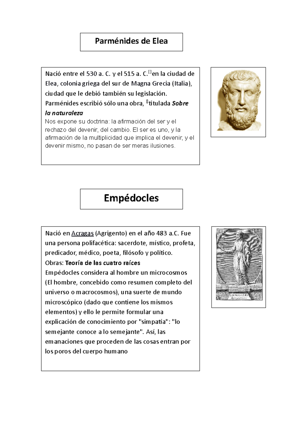 Filosofia 4 - ssd - Parménides de Elea Nació entre el 530 a. C. y el ...