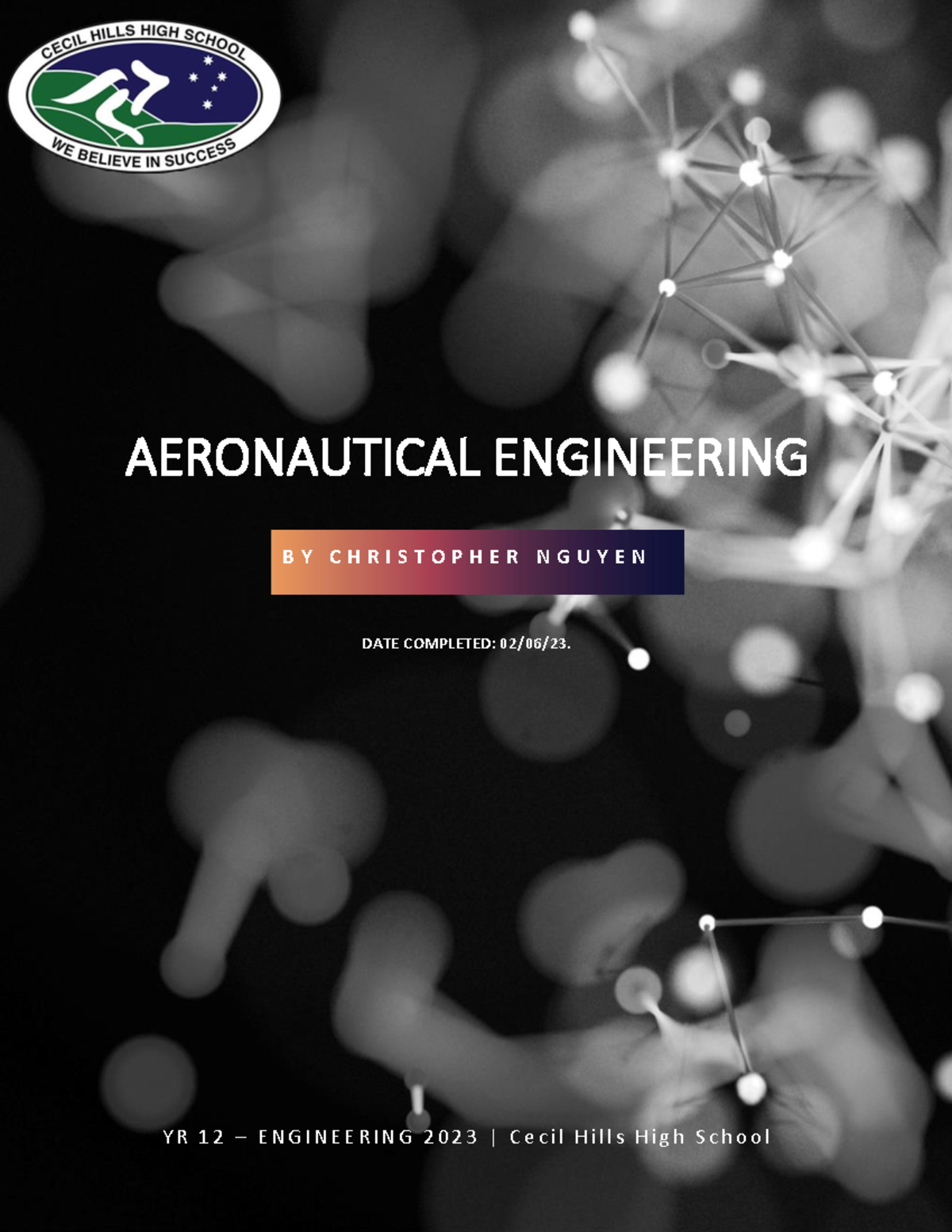 Final - Aeronautical Engineering Report - AERONAUTICAL ENGINEERING B Y ...