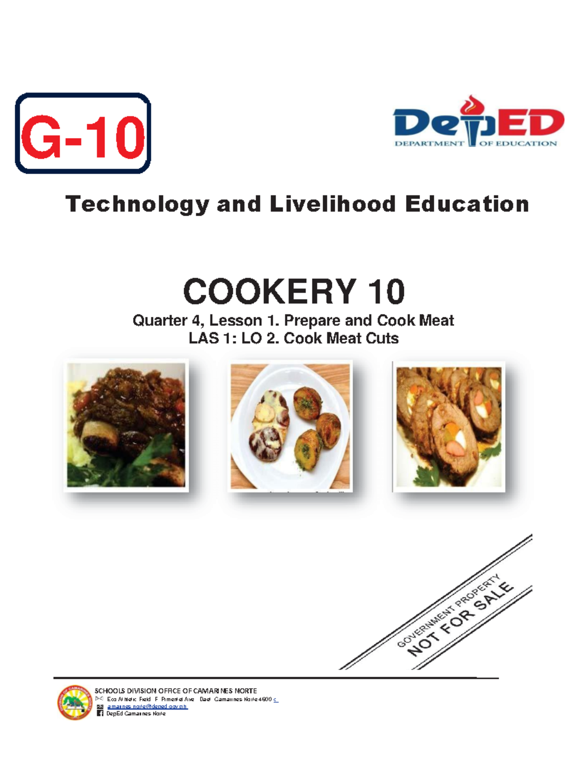 44-Grade 10 Q4 Cookery 84pp-resized- Final - SCHOOLS DIVISION OFFICE OF ...