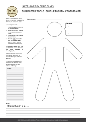 Character Analysis and Overview: The Memory Police - iv 1 CHARACTER MAP ...