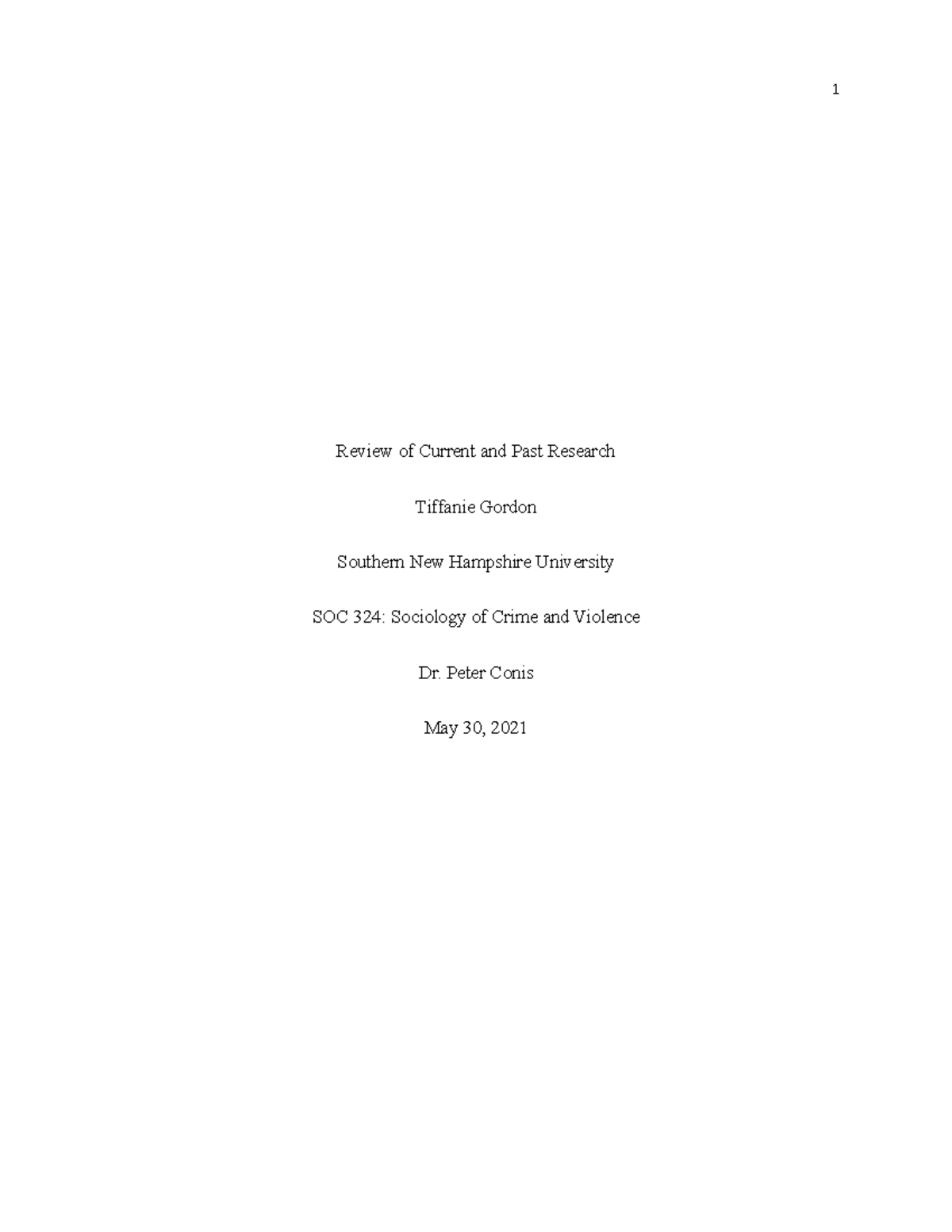 4 2 Final Project Milestone Two Review Of Current And Past Research