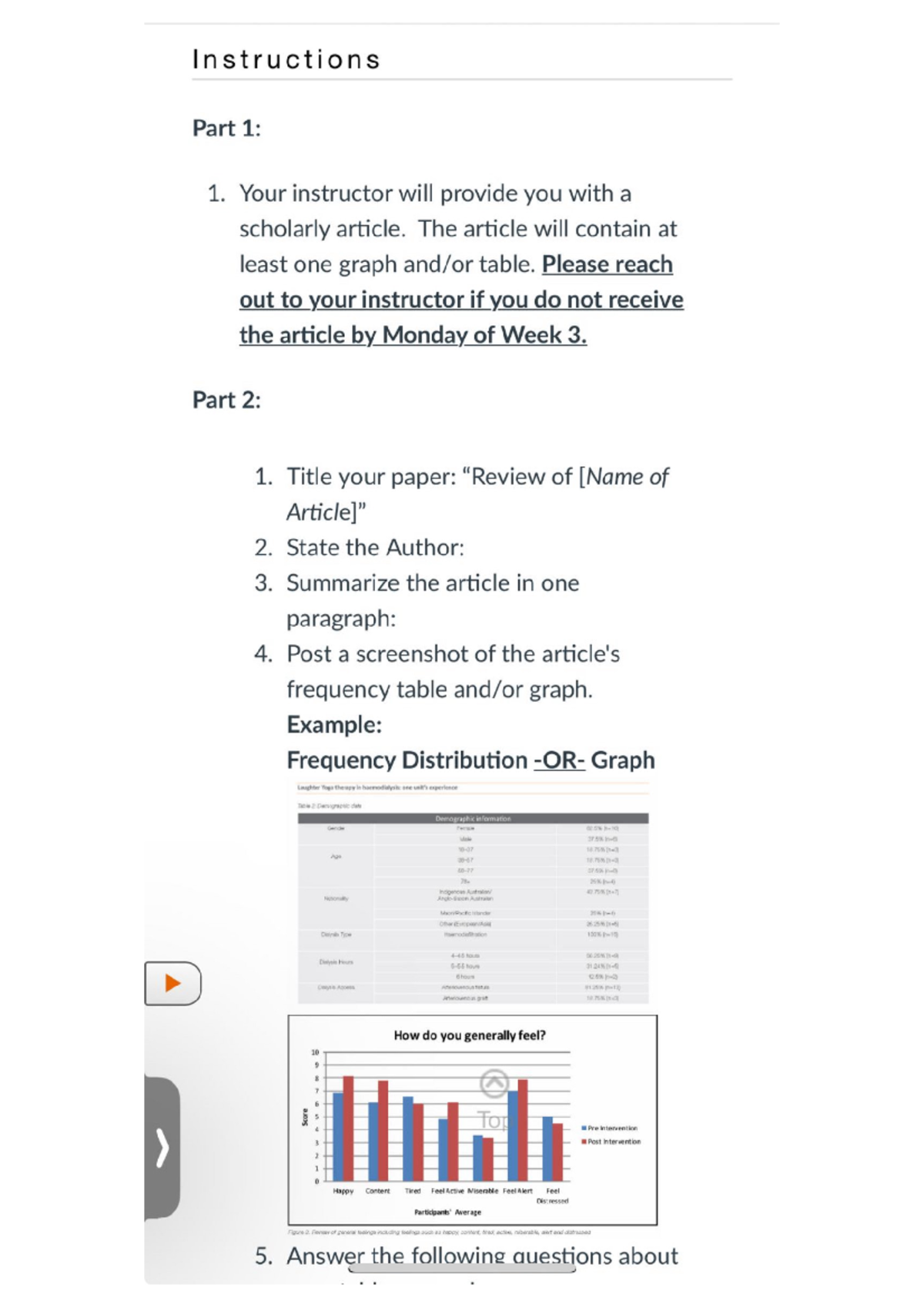 Image 123650291 - Instructions Part 1: 1. Your instructor will provide ...