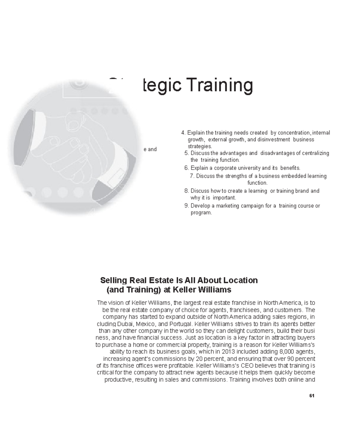 Chapters 2-5 - Training and Development - Chapter Two Strategic ...