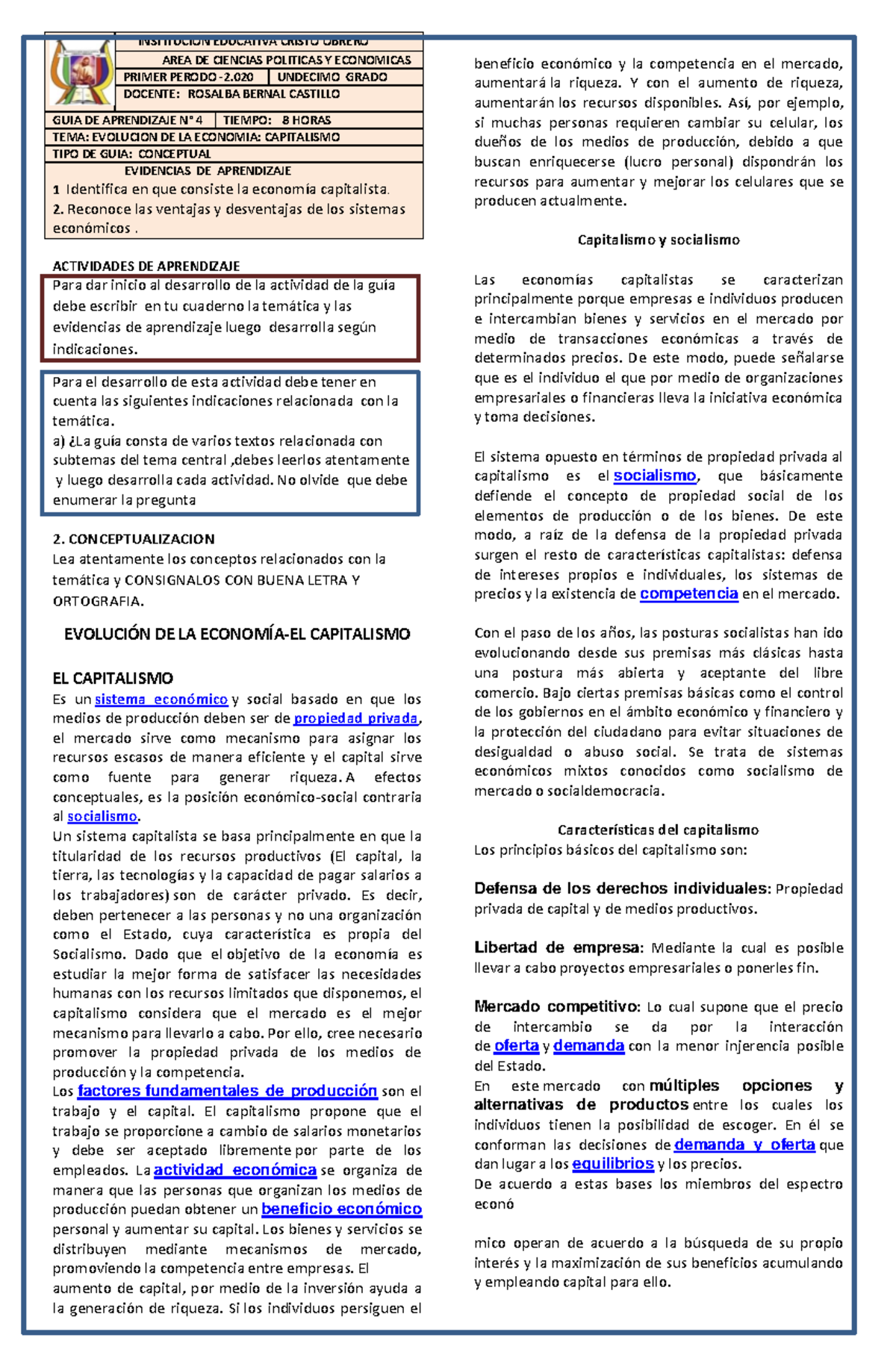 425fca - ASDFG - ACTIVIDADES DE APRENDIZAJE Para dar inicio al ...