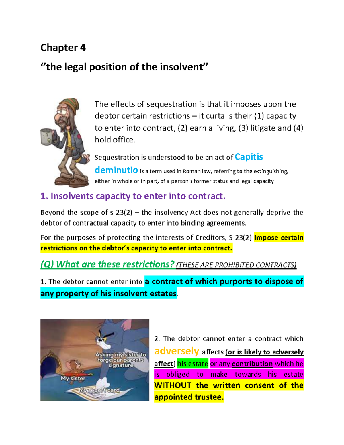 Chapter 4 (Recovered) - summary of book - Chapter 4 89the legal ...