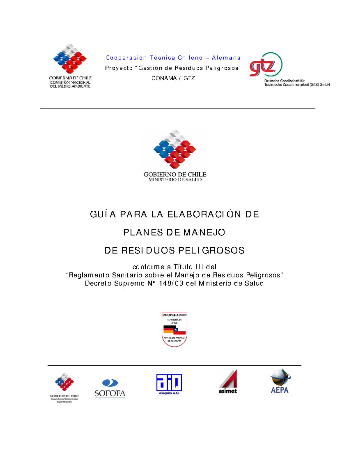 Guia elaboracion planes manejo - Co o p e r a ci ó n T é cn i ca Ch i l e n o – Al e m a n a Pr ...