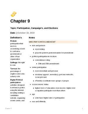 We The People Chapter 5 - ⚠ We The People Chapter 5 Topic: Civil Rights ...
